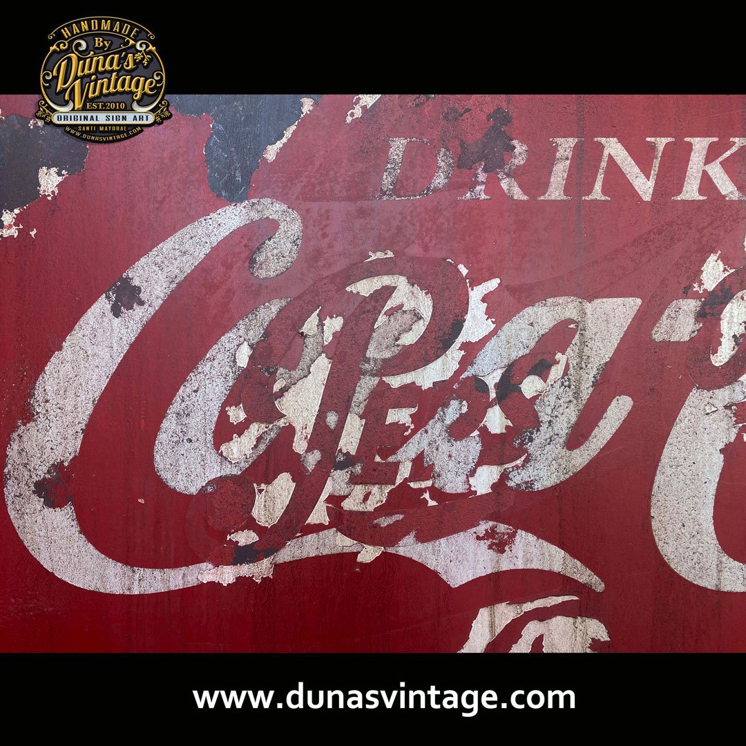 GHOST SIGN, Coca-Cola & Pepsi-Cola. - Dunas vintage