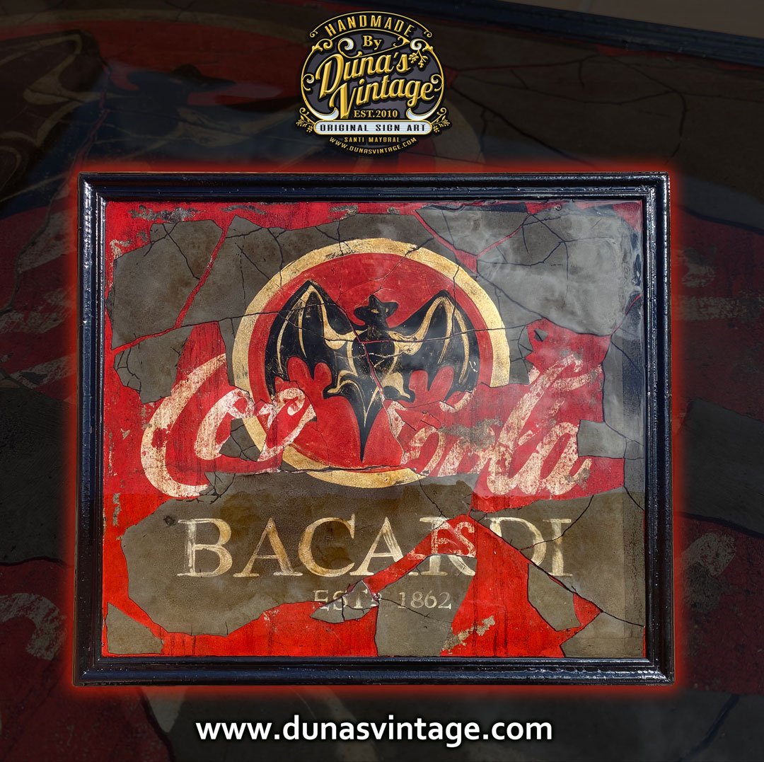 CARTEL RON&COLA. - Dunas vintage