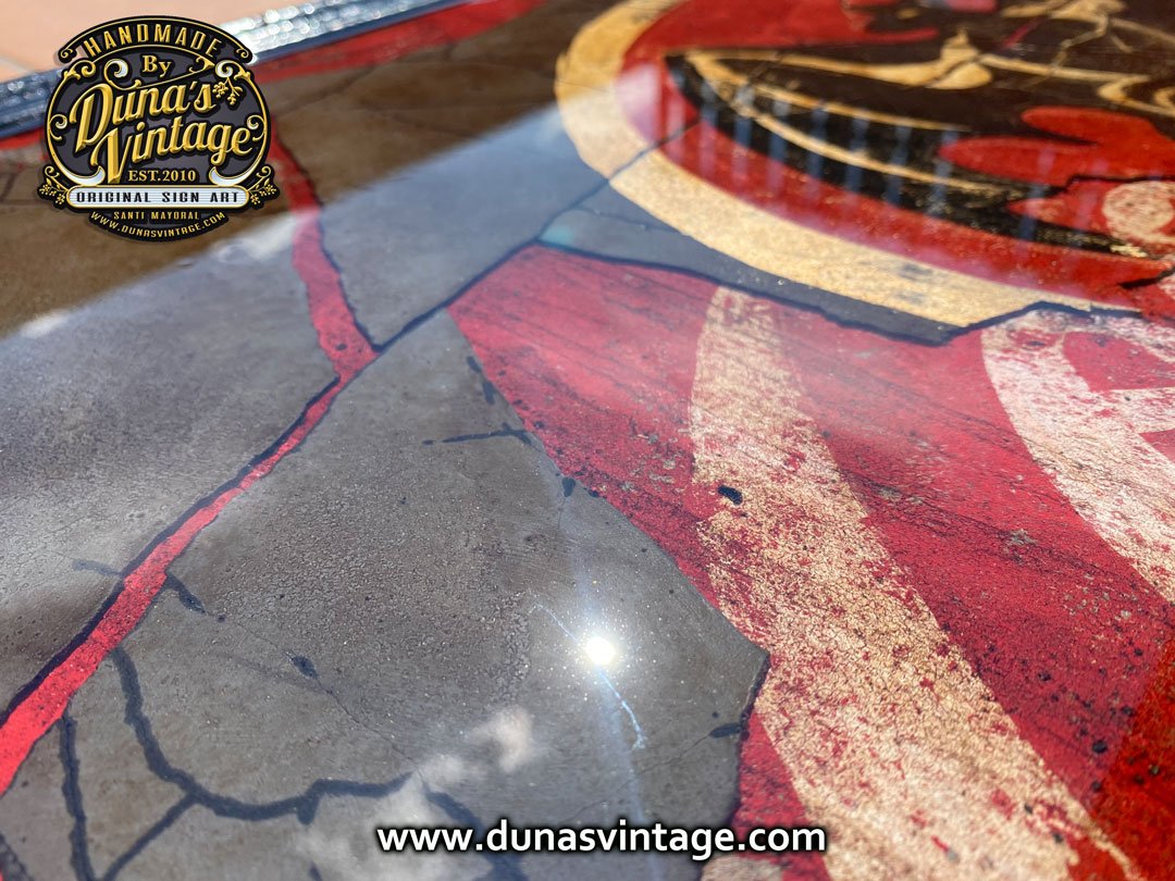 CARTEL RON&COLA - Dunas vintage