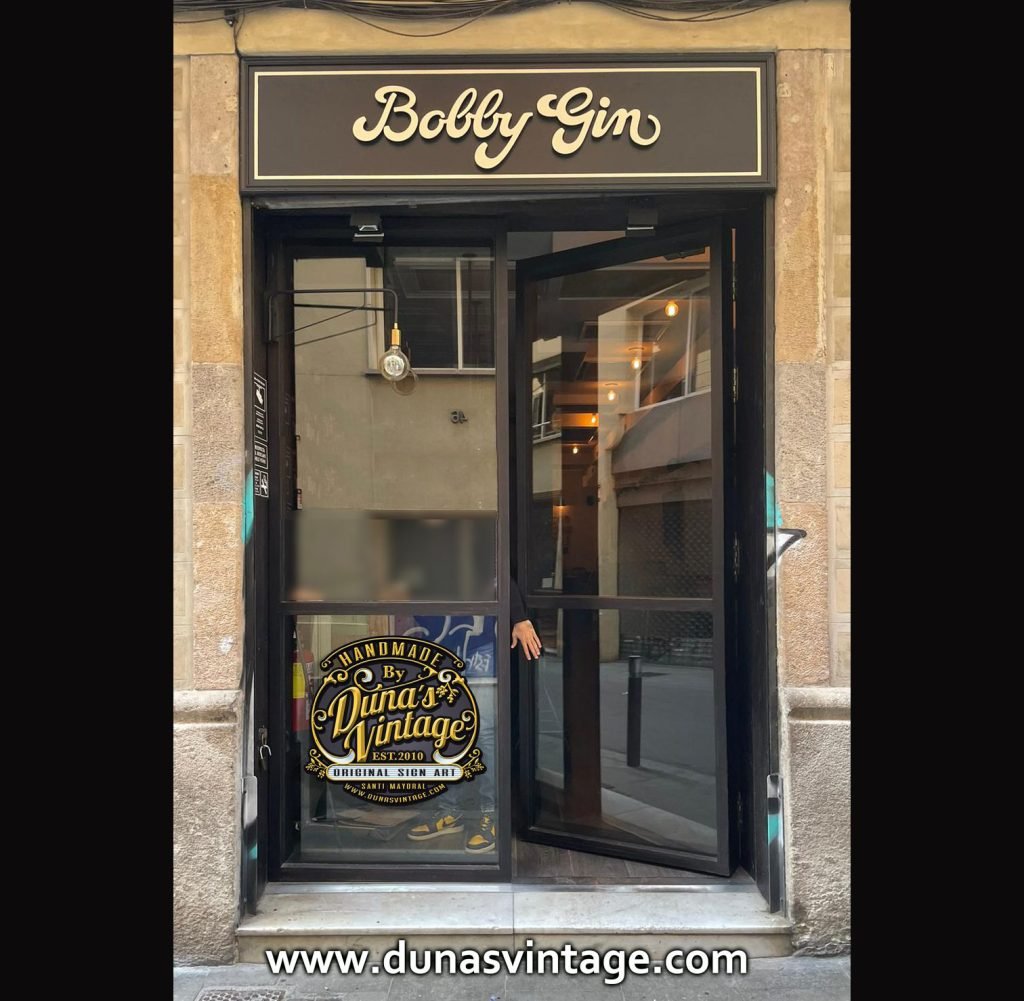 ¿Ya tienes tu cartel para tu Bar o Restaurante? - Dunas vintage