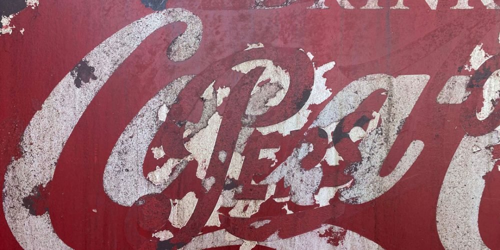 GHOST SIGN, Coca-Cola & Pepsi-Cola. - Dunas vintage