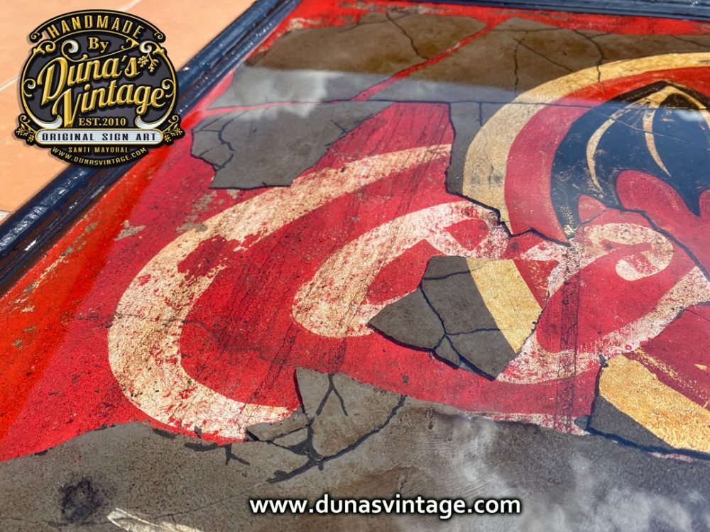 CARTEL RON&COLA. - Dunas vintage