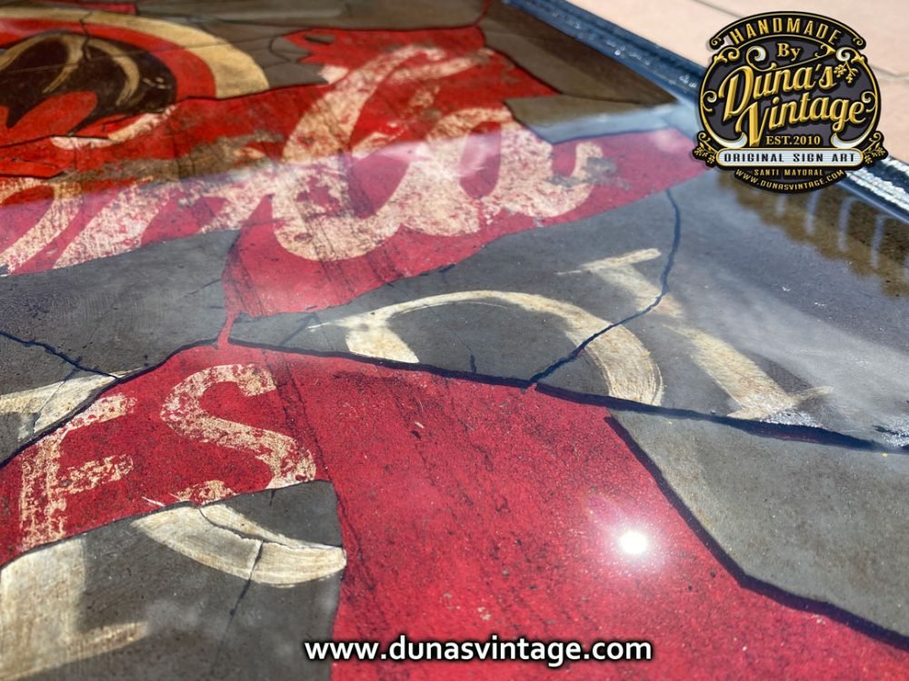 CARTEL RON&COLA. - Dunas vintage